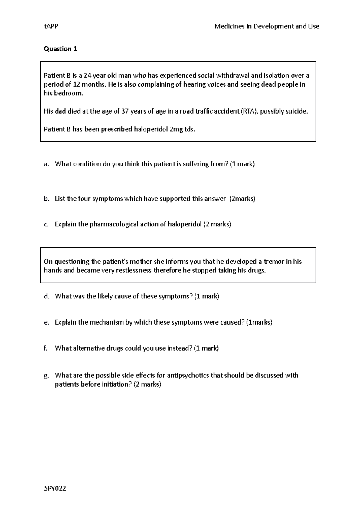 Neurological System tApp 1 Blank - tAPP Medicines in Development and ...
