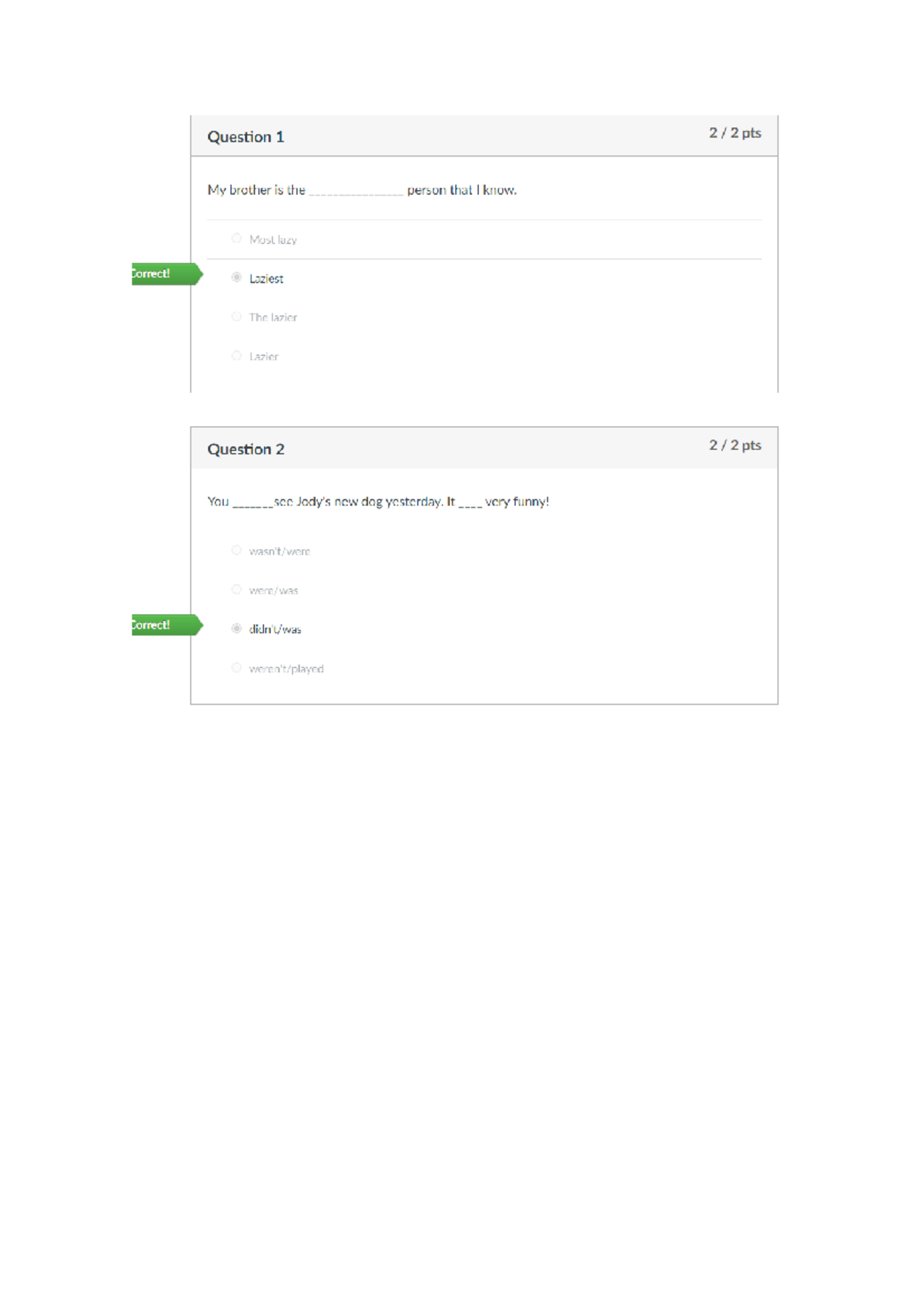 (AC-S01) Week 01 - Pre-Task: Quiz - Weekly quiz (PA) - Ingles IV - Studocu