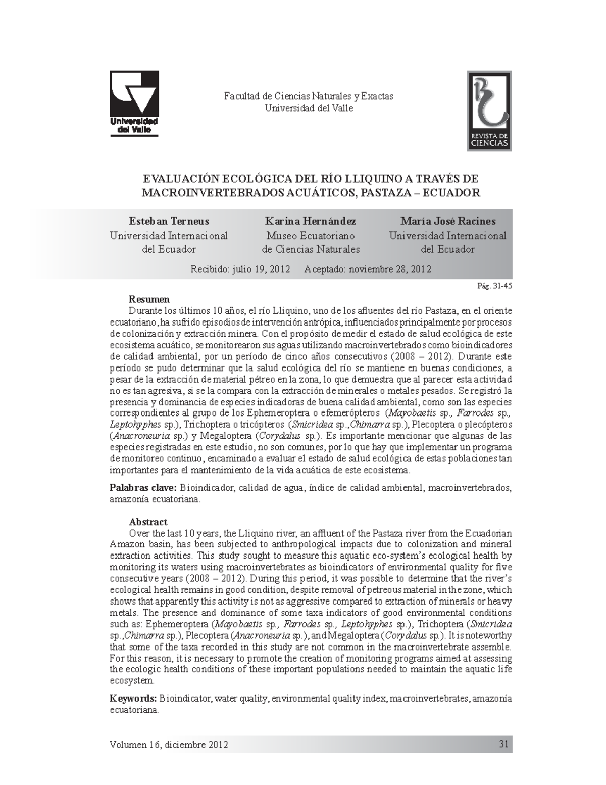 501-Texto del artículo-1535-1-10-2016 1110 - Volumen 16, diciembre 2012 ...