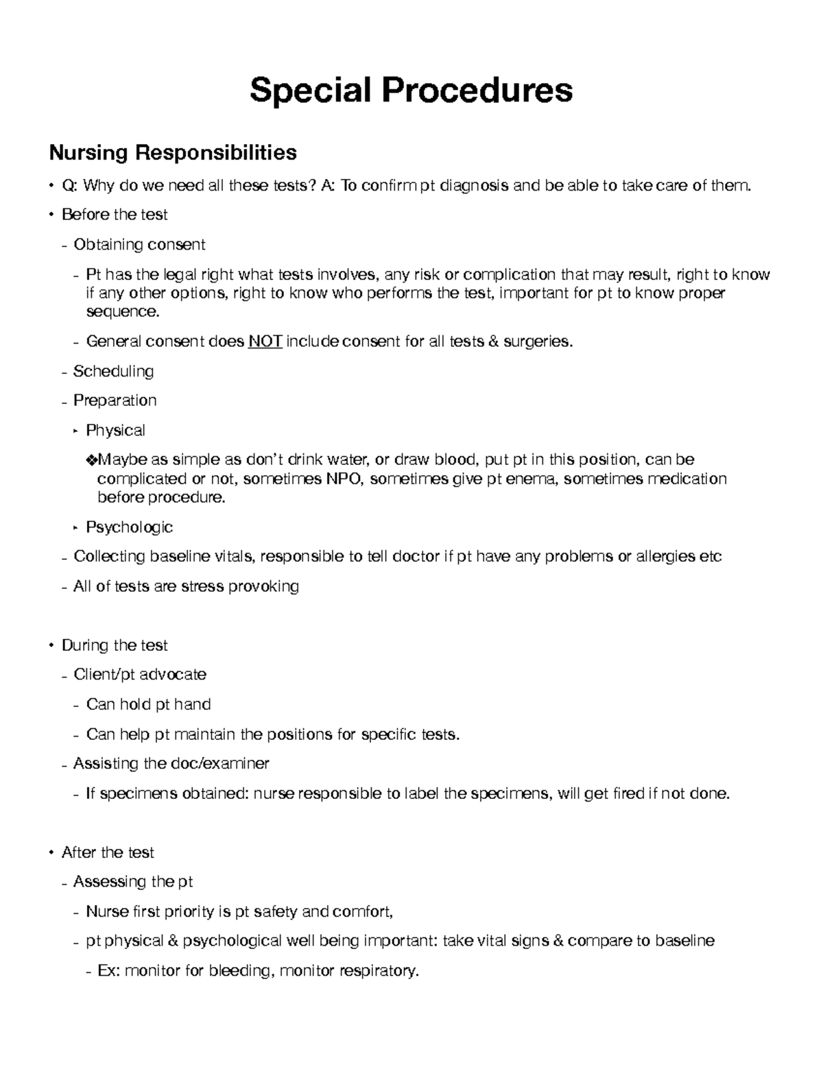 PDF Special Procedures ch7:8 Clinical Skills Bk - Special Procedures ...