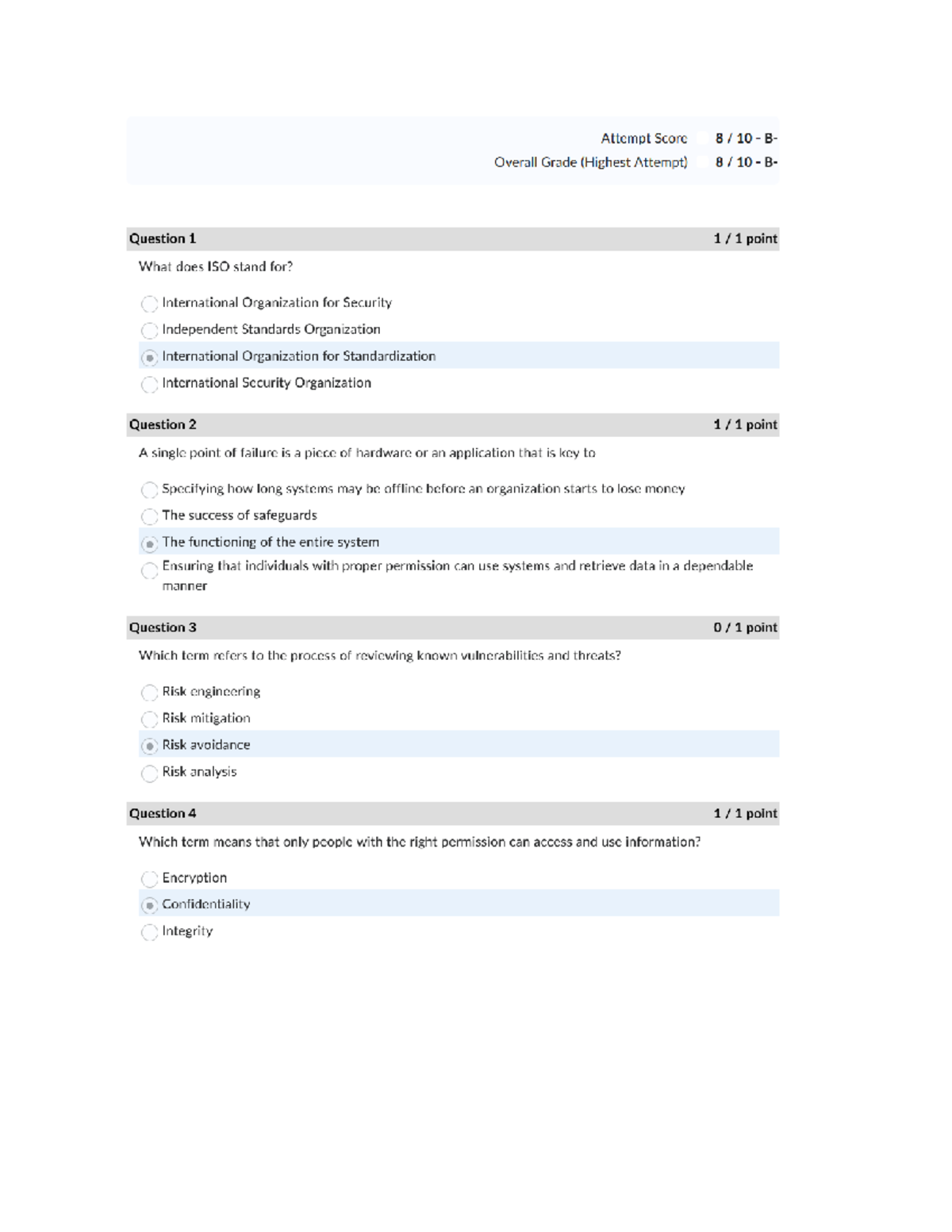CYB-260 1-2 Reading Quiz - CYB 260 - Studocu