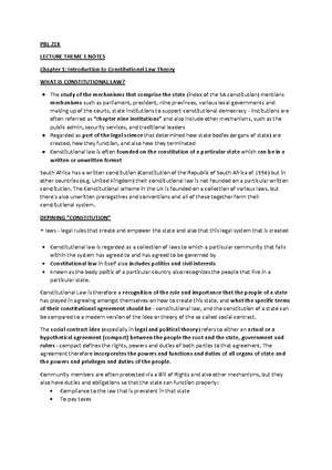 1993 SA Interim Constitution - Interim Constitution of South Africa ...