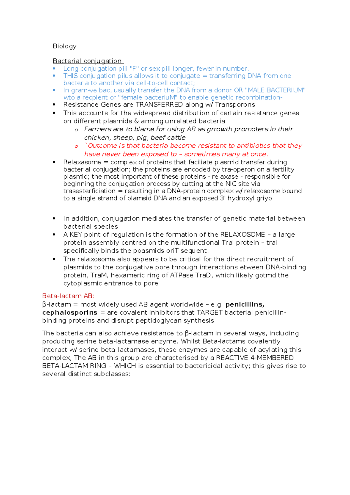 Bio Anti Bacteria Biology Bacterial Conjugation Long Conjugation