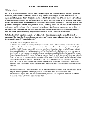 Module 05 Written Assignment - Concepts for Clinical Judgment Module 05 Written Assignment ...