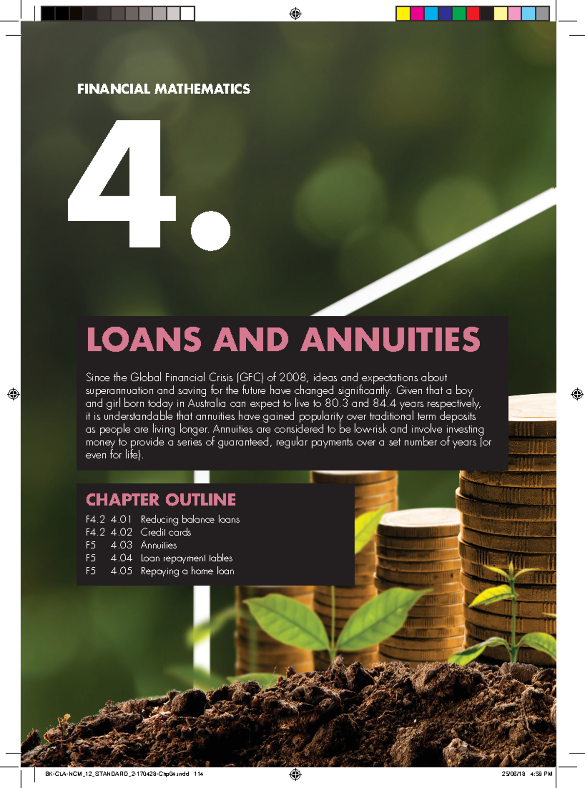 Year 11 Chapter 4 - Neggawatt - FINANCIAL MATHEMATICS LOANS AND ANNUITIES ####### Since the ...