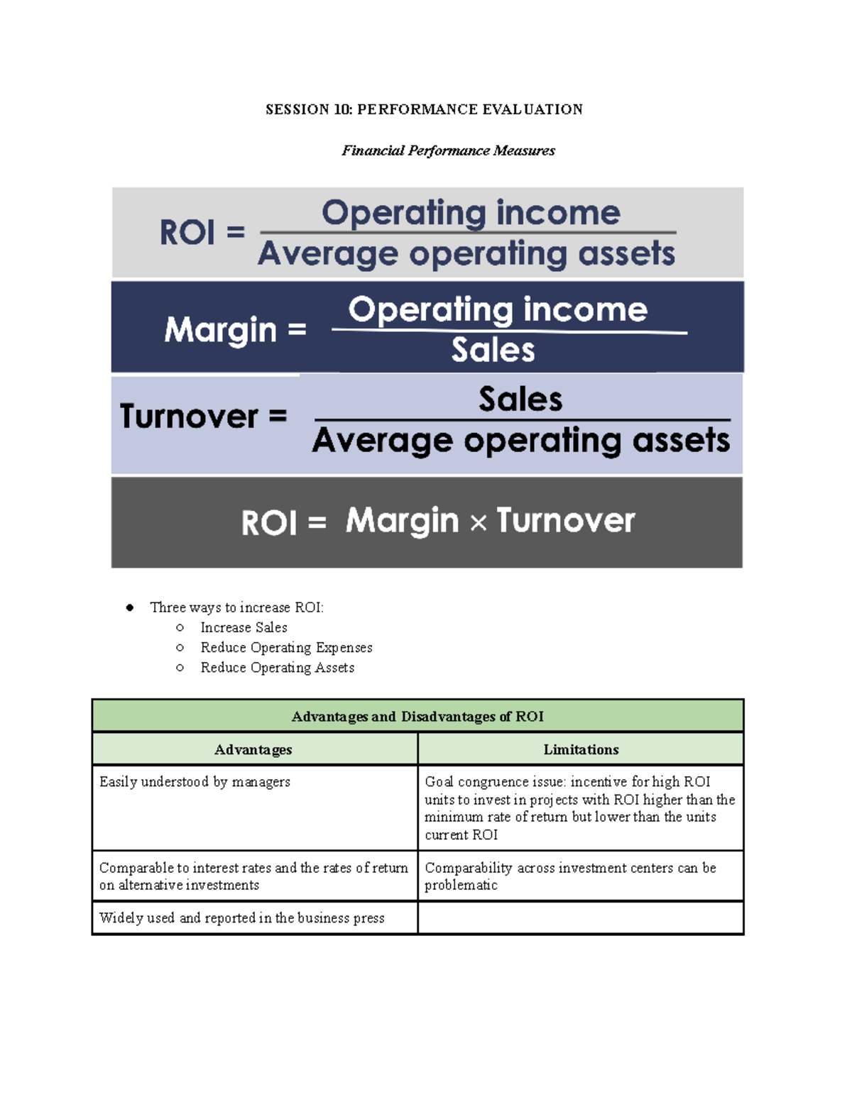 Session 10 Performance Evaluation - SESSION 10: PERFORMANCE EVALUATION ...