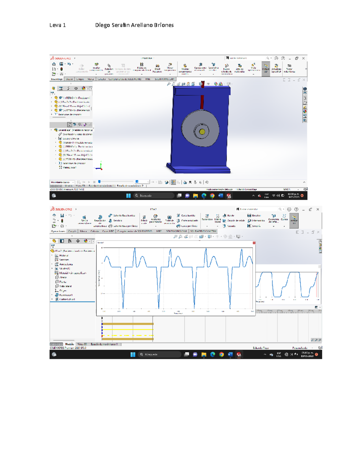 Leva numero 1 - leva de ejemplo - Mecánica de Fluidos - Leva 1 Diego ...