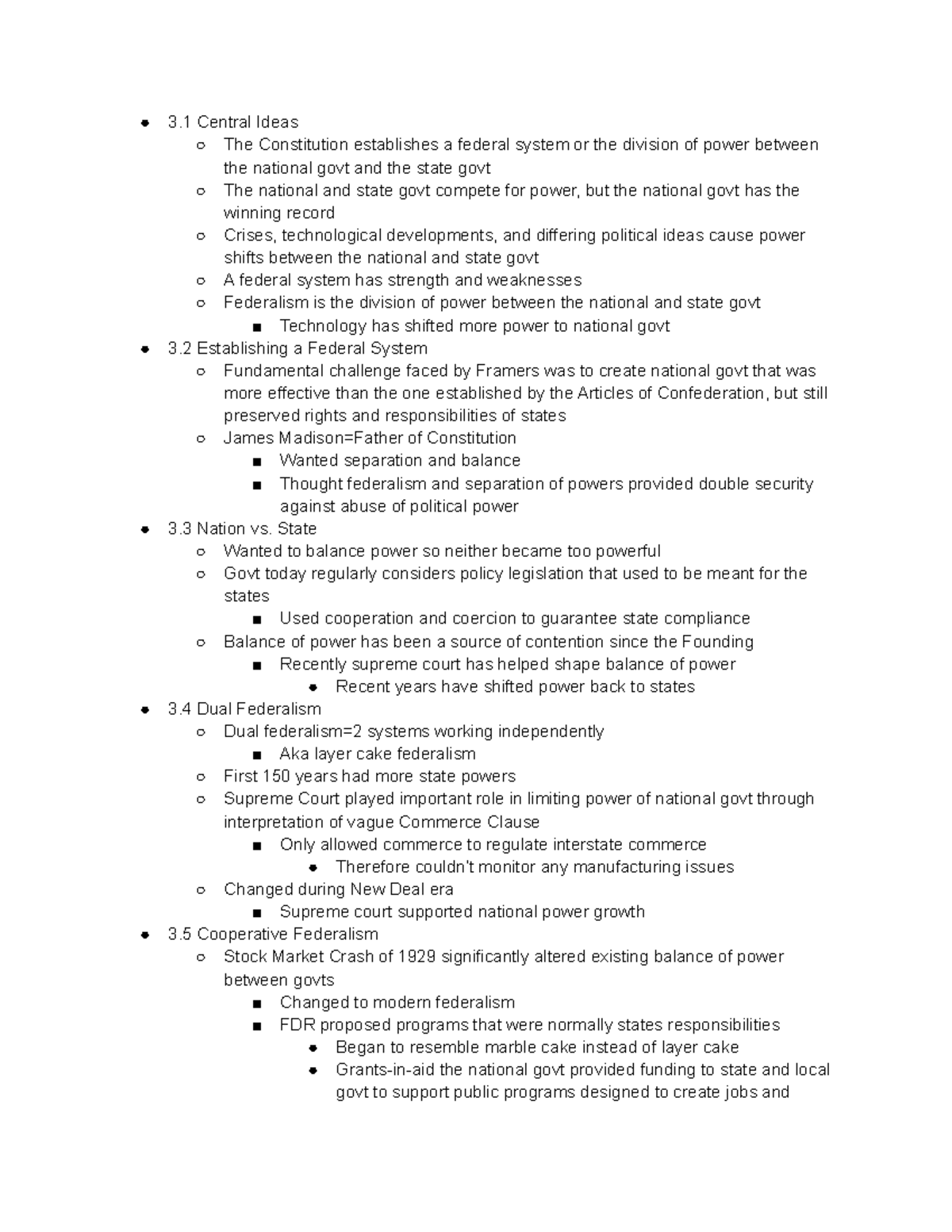 Chp 3 Reading - UT Extension Online Chapter Summary - Texas Politics ...
