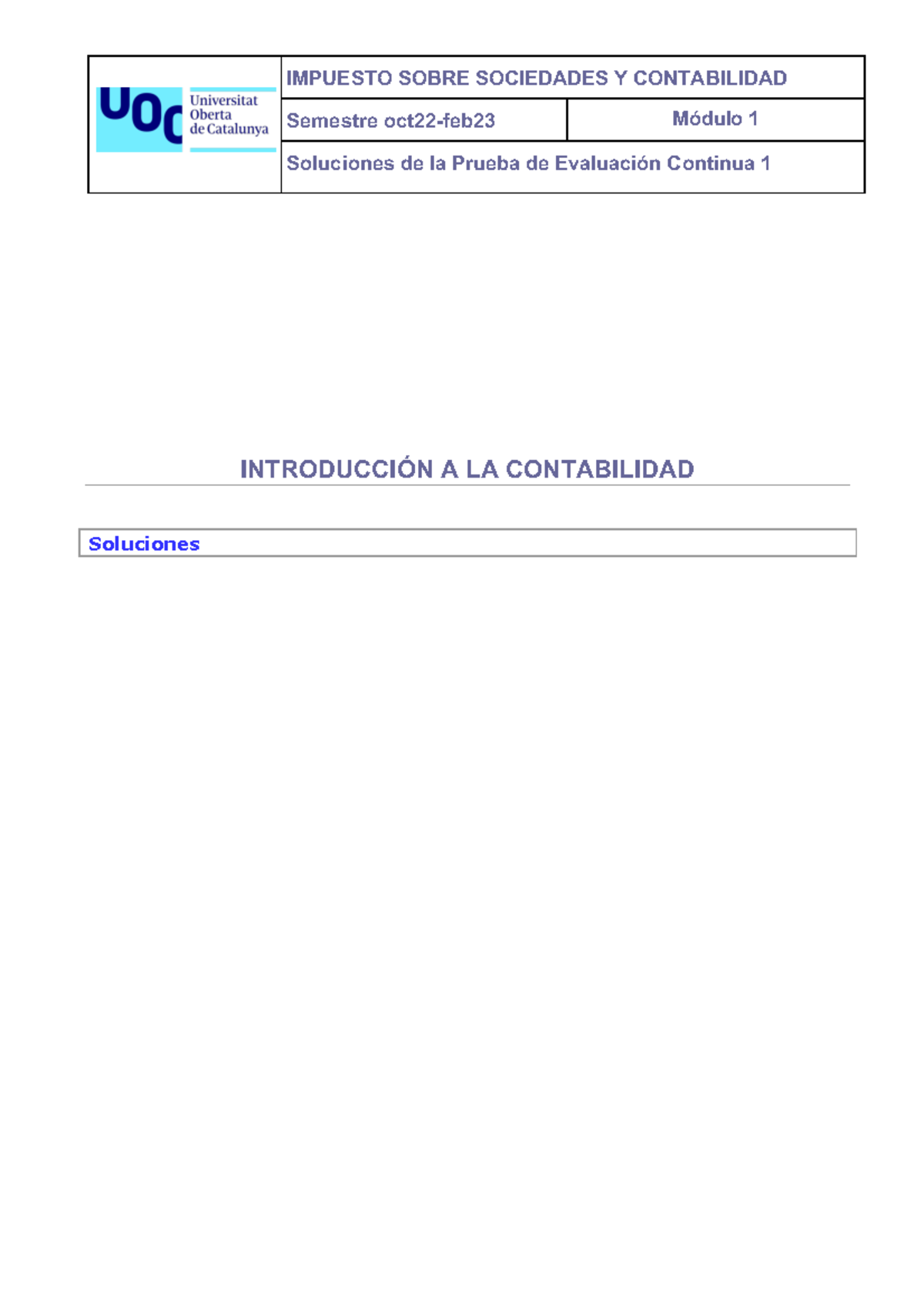 M9101 Sol PEC 1 20221 - Pec - Semestre oct22-feb23 Módulo 1 Soluciones de la Prueba de ...