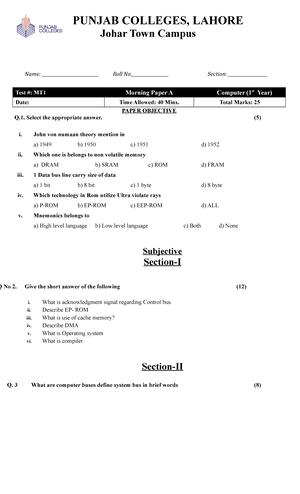 Lab 4 task - ...... - Lab Manual of Database, Dept. CS&IT UOL Lahore 1 Department of CS&IT ...