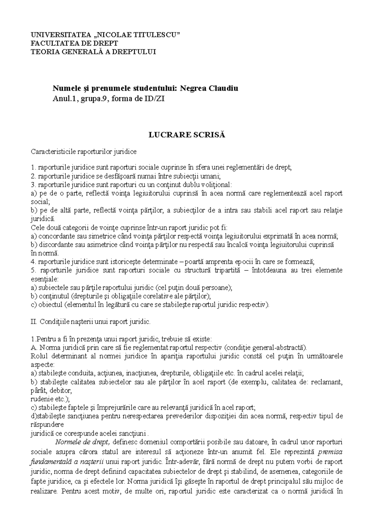 CAMERA DE COMERT SI INDUSTRIE - Romania -Bucuresti - UNIVERSITATEA ...
