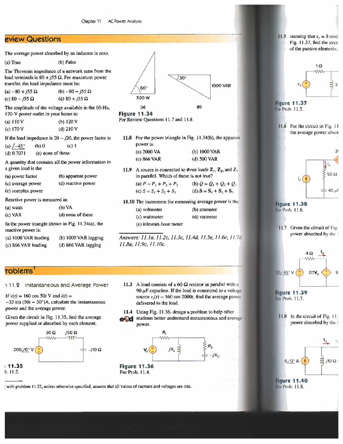 Chapter 11 Problems - ELEC 273 - Studocu