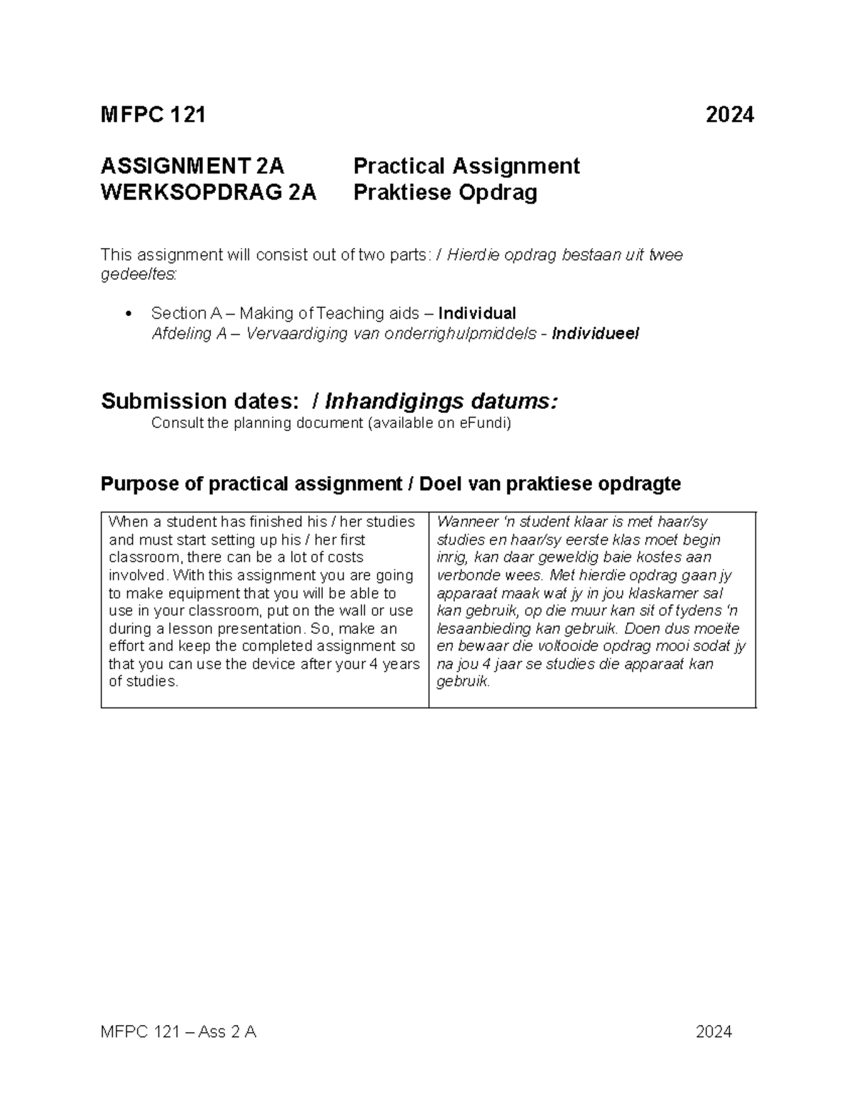 MFPC%2012 1%20-%20Ass%202%20A%20-%20Contact - MFPC 121 2024 ASSIGNMENT ...