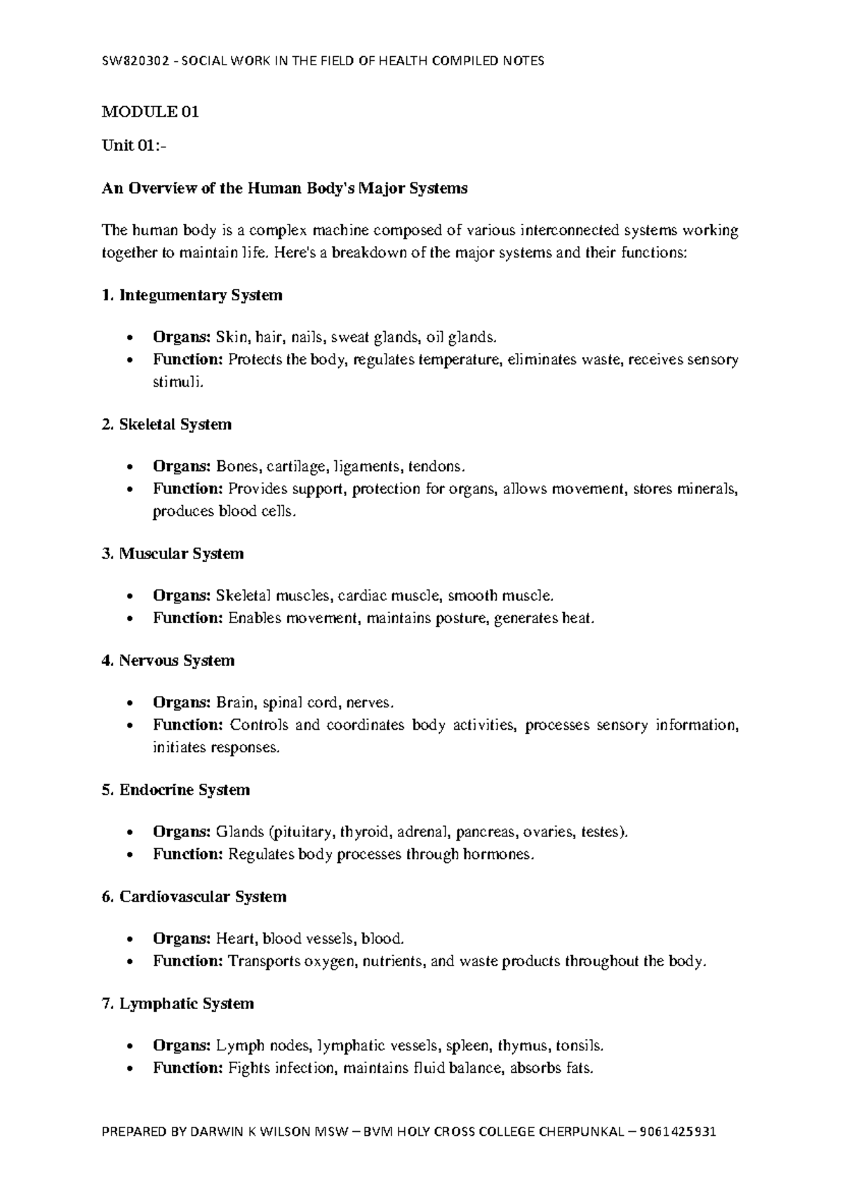Short Notes on Abnormal psychology for better understanding and ...