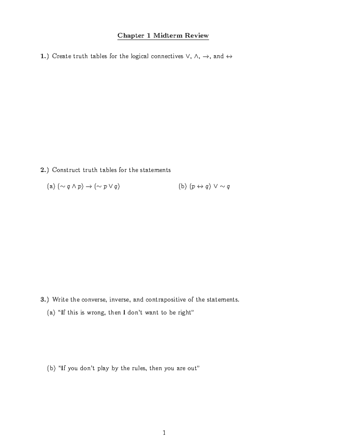 Chapter 1 Midterm Review - MATH 1215 - NU - Studocu
