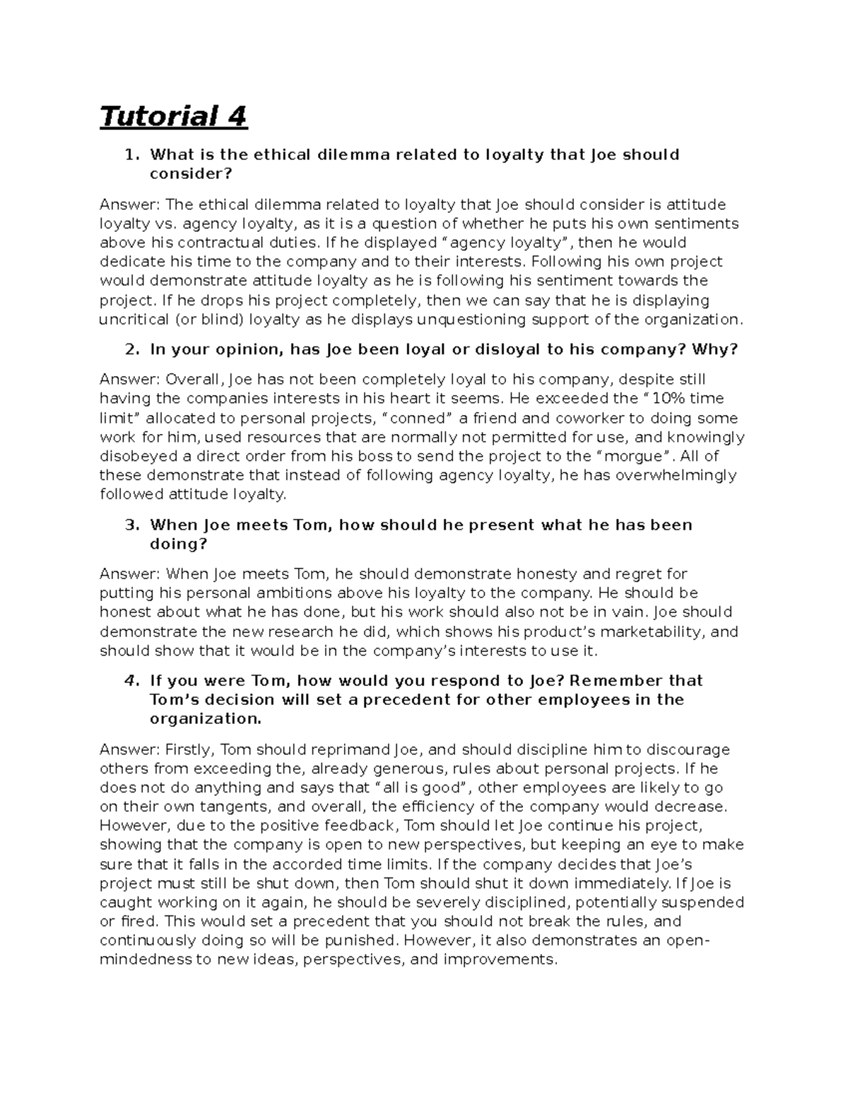 Tutorial 4 Winter 2024 Assignment During Class That Must Be Submitted Tutorial 4 1 What Is 