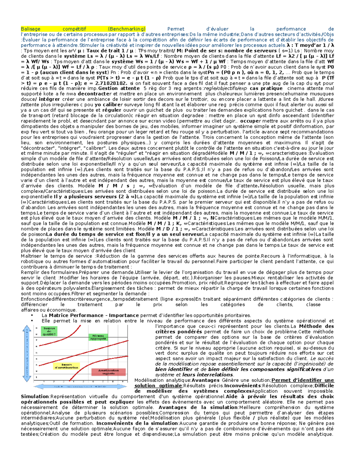Feuille de note analyse et conception du systeme operationne - Balisage ...