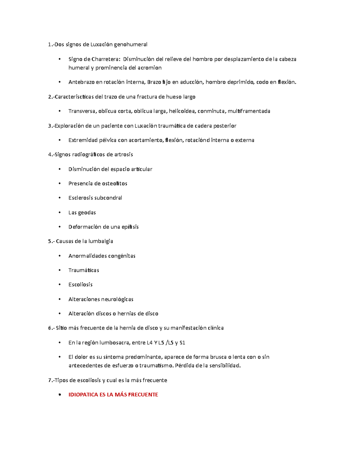 Orto18 - 1.-Dos signos de Luxación genohumeral • Signo de Charretera ...
