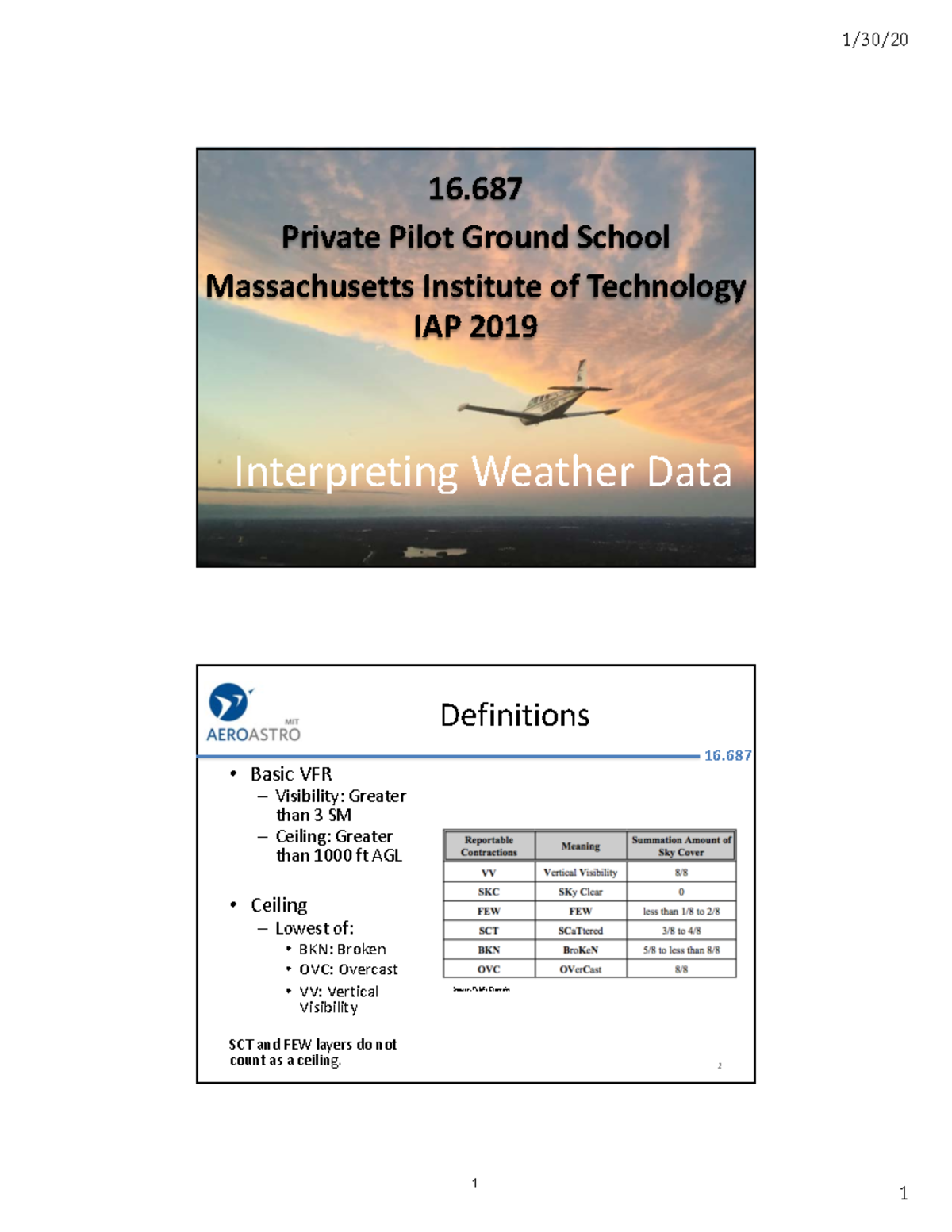 Ecelectures (14) - Lecture notes with detailed examples - Interpreting ...