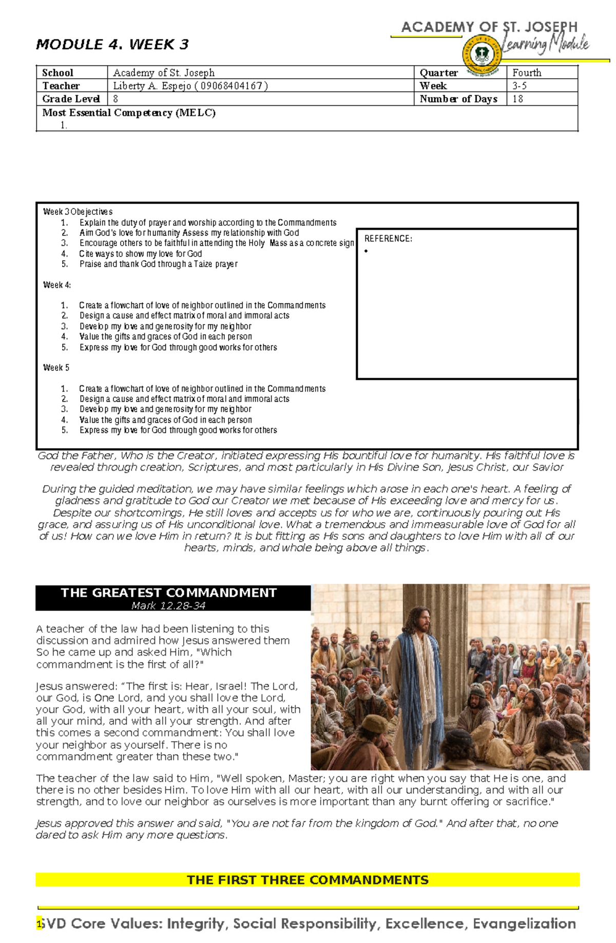 MODG8ESPQ4W3TO4 - MODULE 4. WEEK 3 School Academy of St. Joseph Quarter ...