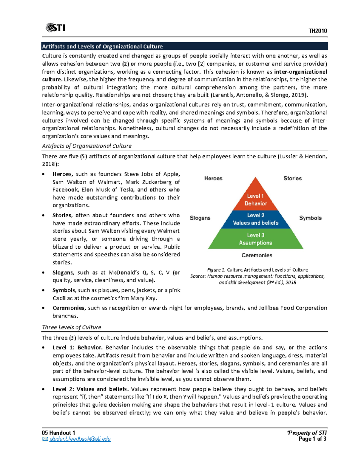 05 Handout 1(11) - LECTURE - TH 05 Handout 1 *Property of STI student ...