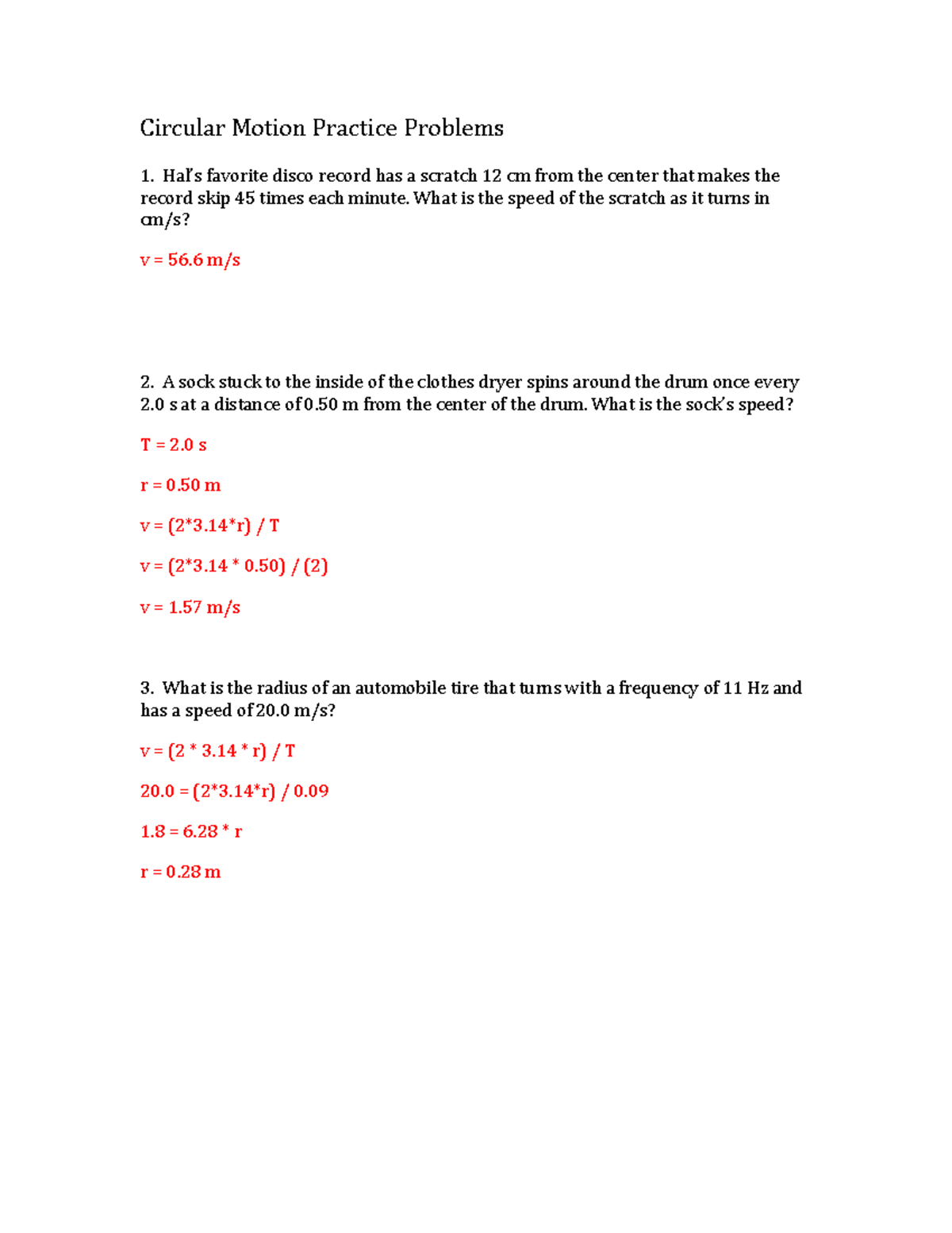 Circular-motion-practice-problems-1-hals-favorite-disco-record-has ...