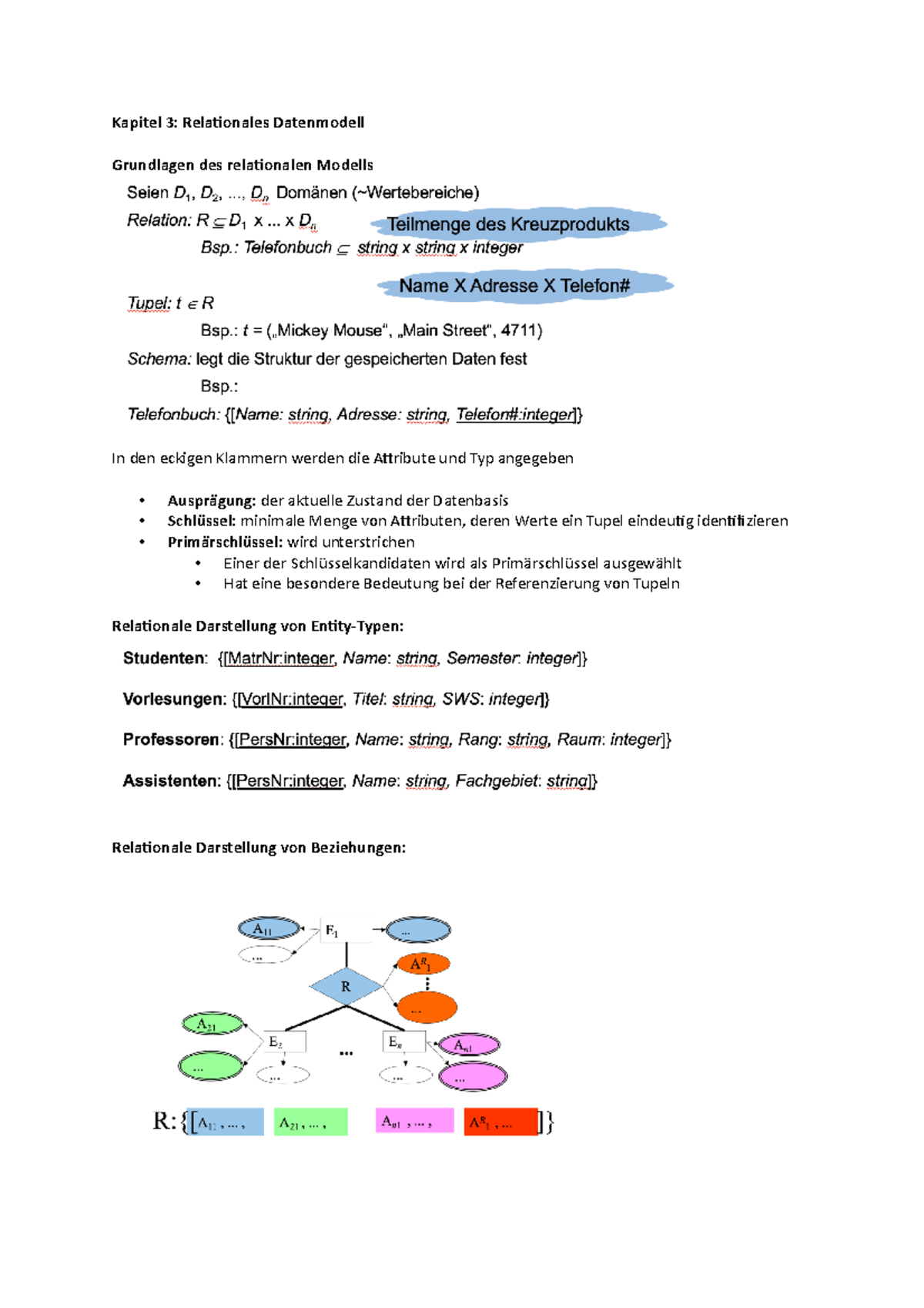 Kapitel 3 - Relationales Datenmodell - Kapitel 3: Relationales ...