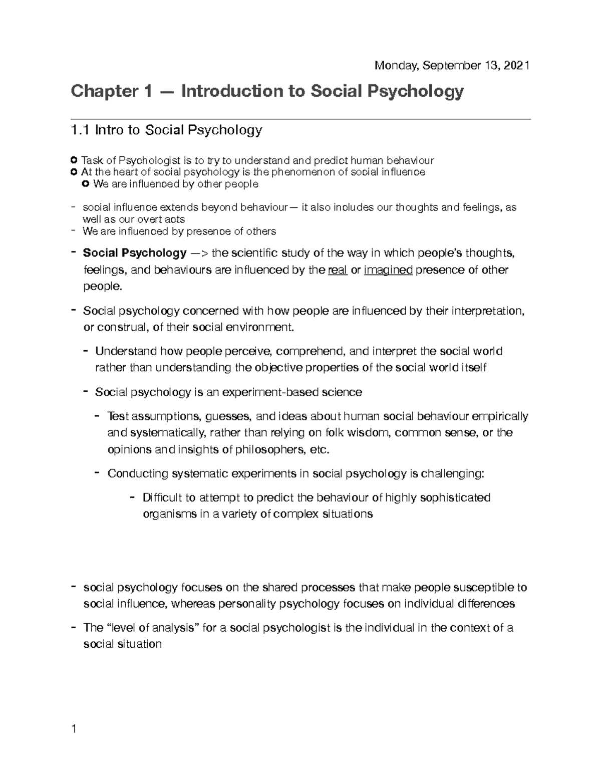 Chapter 1 Reading PDF - Lecture notes 1 - Chapter 1 — Introduction to ...