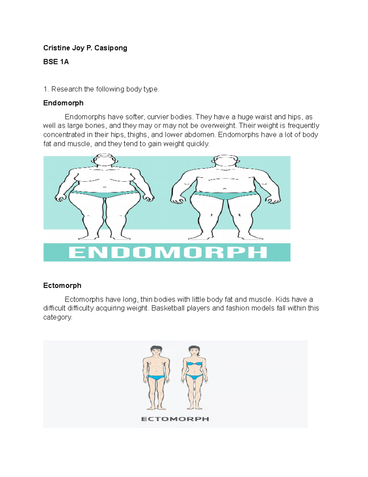 hshshhas Pathfit - Cristine Joy P. Casipong BSE 1A Research the ...