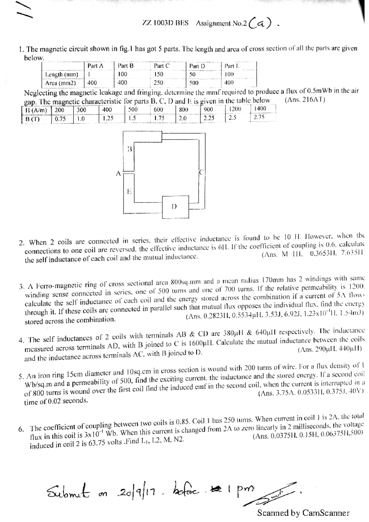 Assignment 2 - do - Electromagnetics - Studocu
