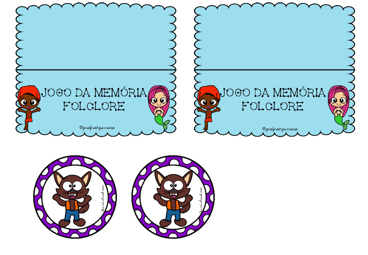 Lemb folclore - Ongjbcjm - JOGO DA MEM”RIA FOLCLORE JOGO DA MEM”RIA FOLCLORE @profrohpedroso ...