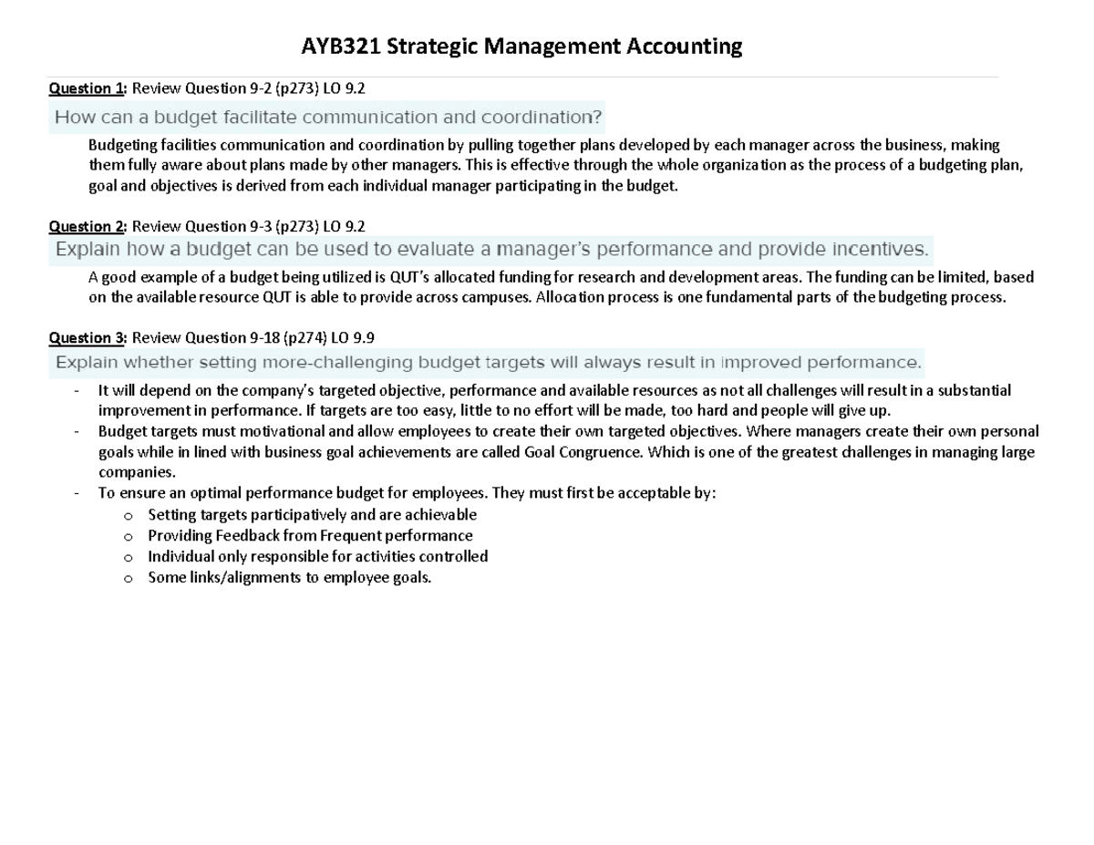 Tutorial 4 Questions Scan - Warning: TT: undefined function: 32 AYB321 ...