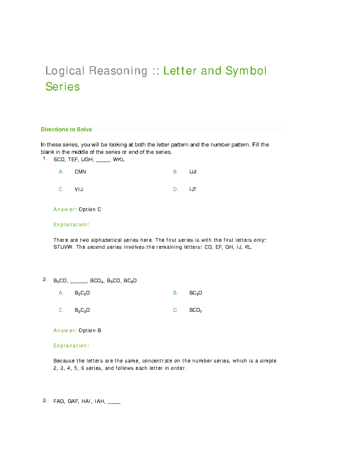 Pdfcoffee - nmat review - Logical Reasoning :: Letter and Symbol Series Directions to Solve In ...