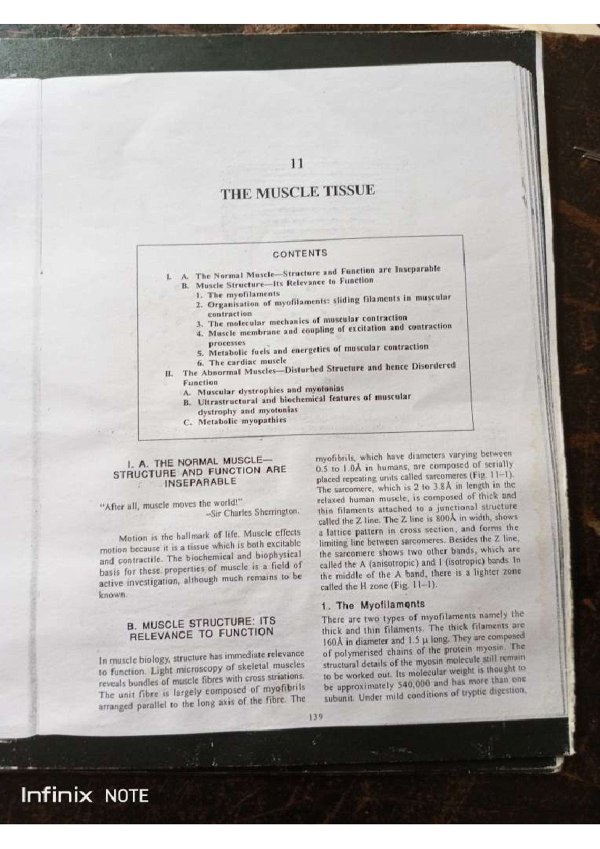 Prof Maduka Muscle Bch - READ ALL - 11 THE MUSCLE TISSUE CONTENTS 1. A ...