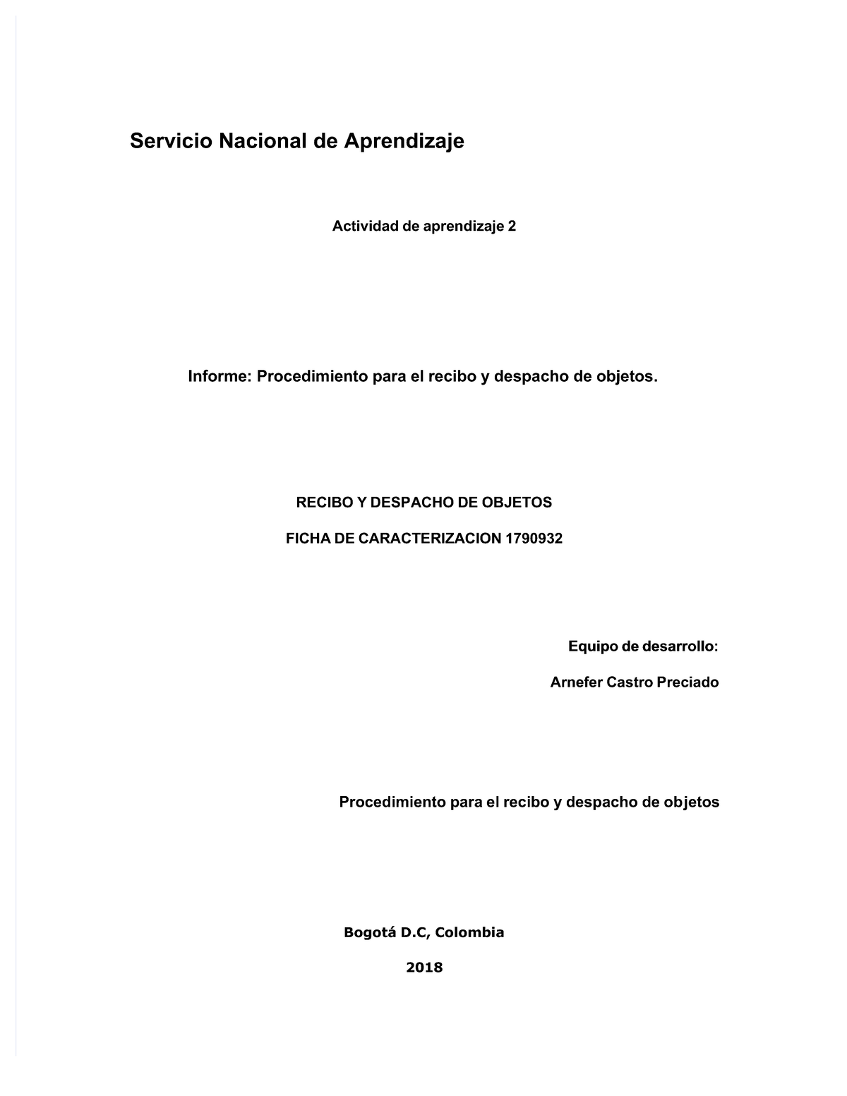 Ilide - las indicaciones dadas en la guia gdf dfgr - Servicio Nacional ...