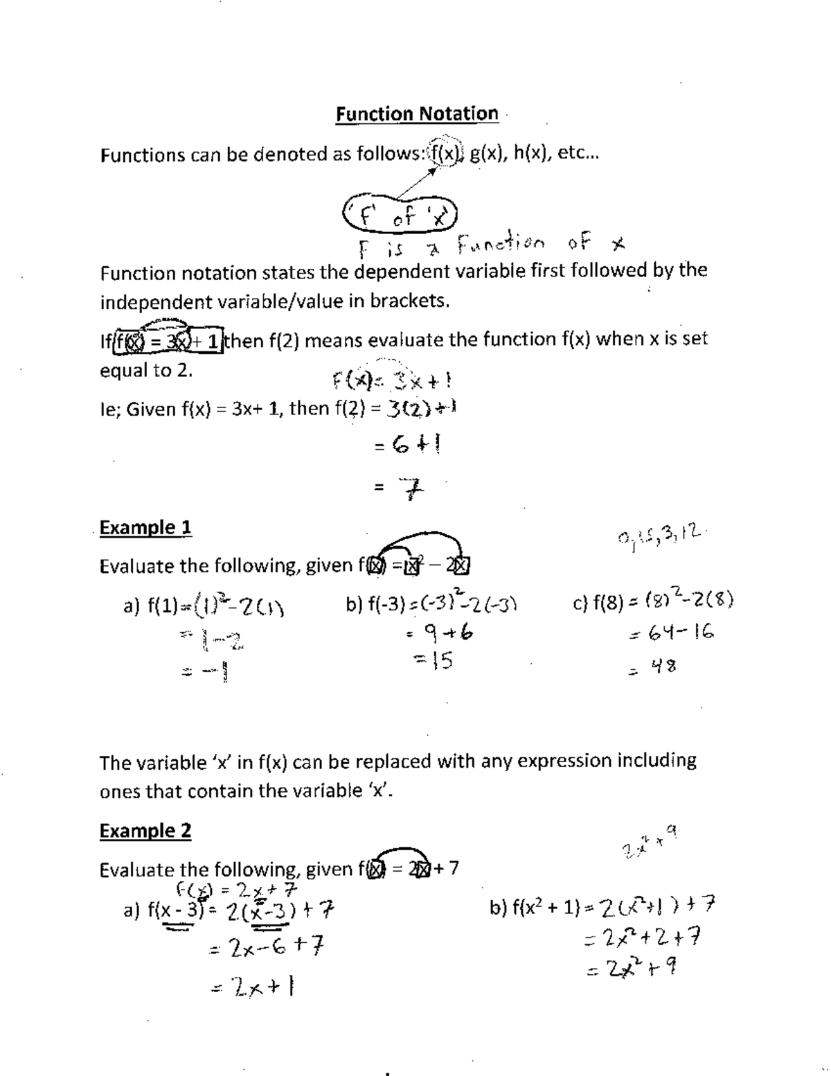 Mcr3u functionnotation soln - Topics in general chemistry - Studocu