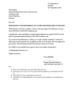 Example of Cover Letter - THE HR MANAGER NURU Ahudai SCHOOL Maraka ...