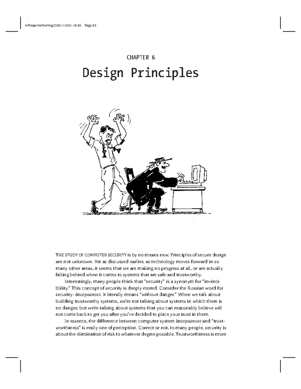 CYB 200 Design Principles Resource - CHAPTER 6 Design Principles THE ...