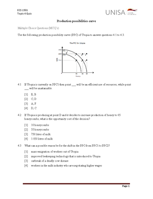 ECS1500 Assignment 03 Semester 01 2022 - ECS1500 Assignment 03 Semester 01 2020 Unique number ...
