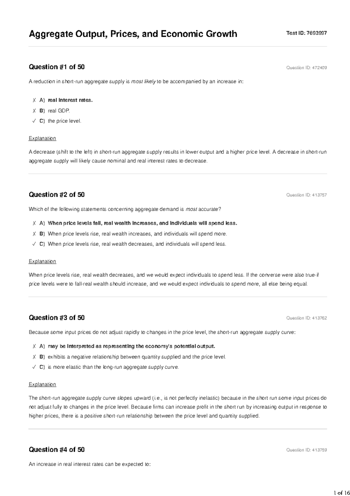 03 Aggregate Output, Prices, and Economic Growth - real GDP. the price ...
