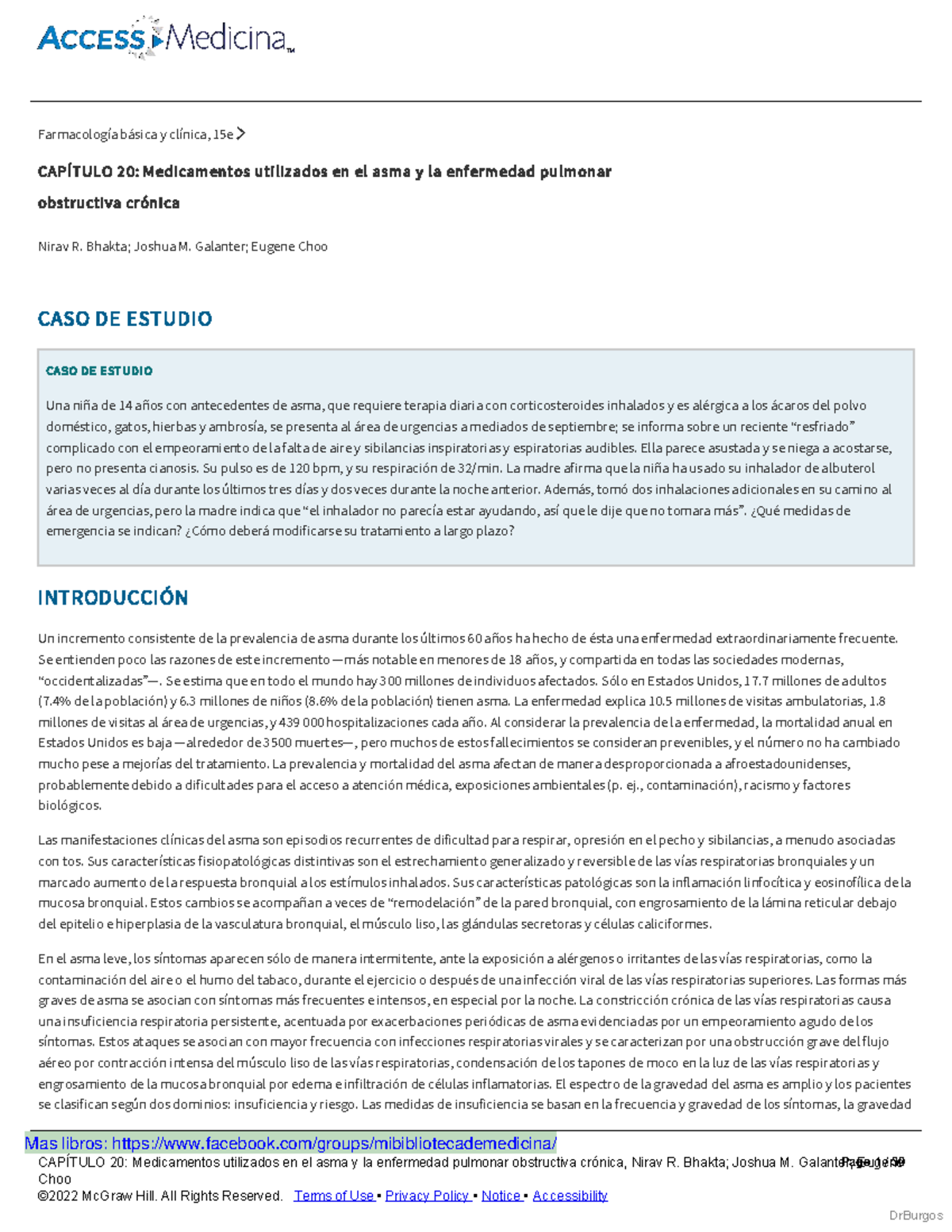 Asma corto - Información sobre asma - Farmacología básica y clínica ...