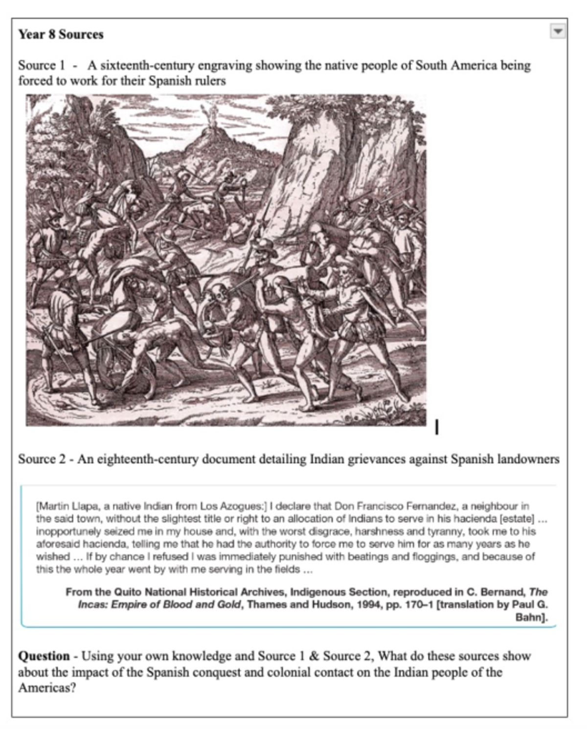 Source analysis - Studocu