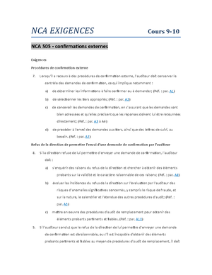 Seuil de signification - Chapitre 5 – Seuil de signification Étape 1 ...