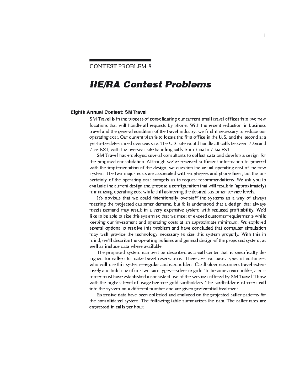 Iiera 8 - These docs unique assignments and case studies - CONTEST ...