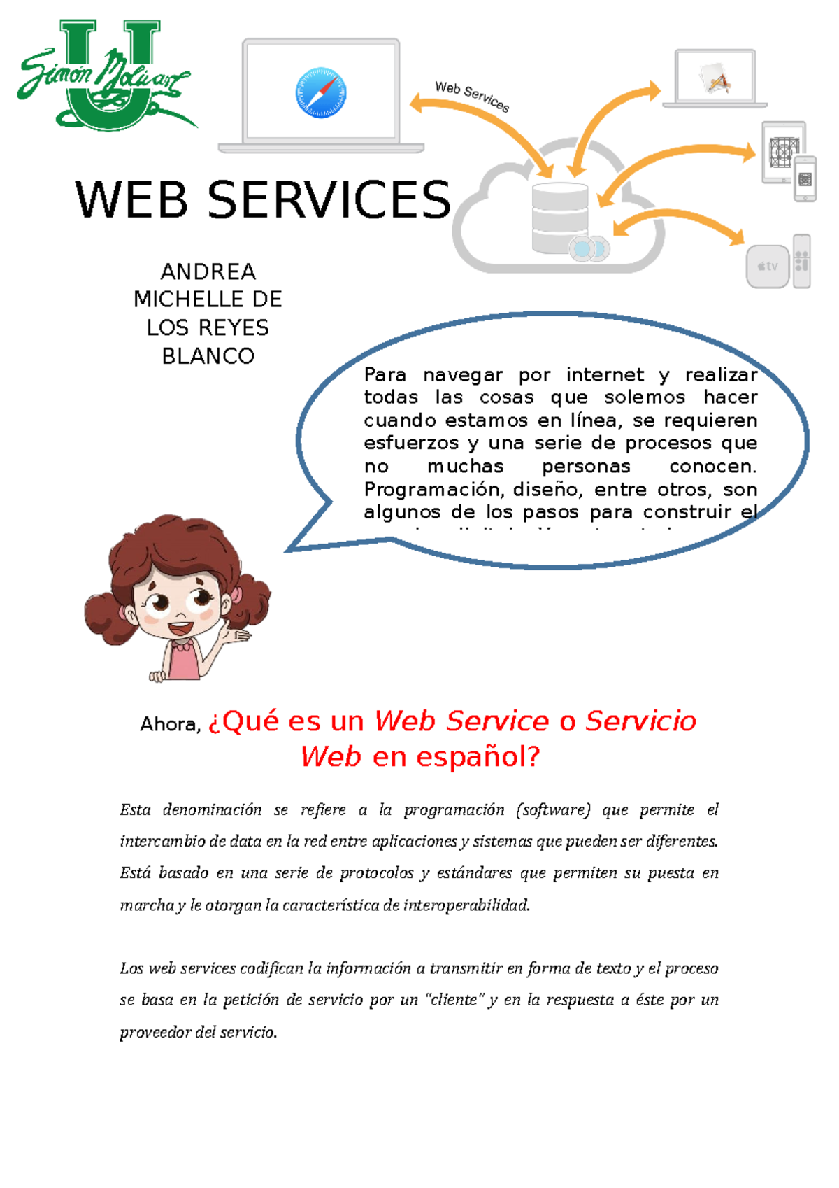 WEB Service Requerimineto de la informacion para sistemas - Ahora, ¿Qué ...