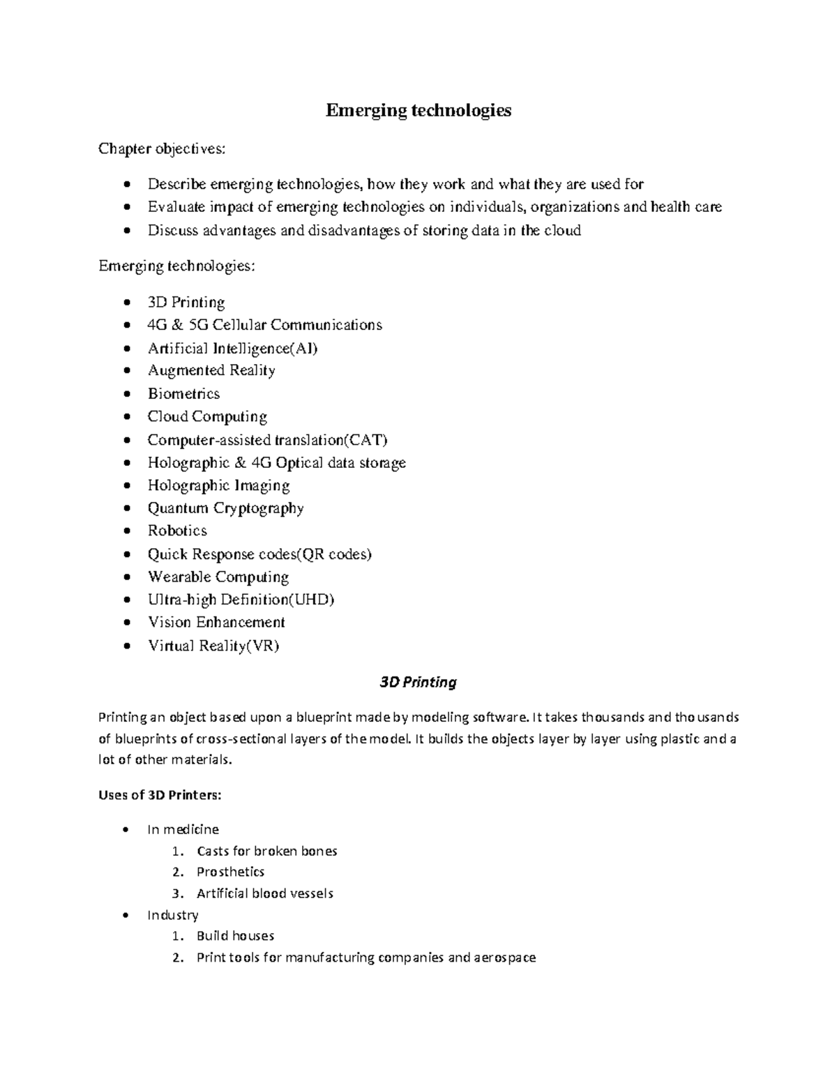 Emerging-Technology - Emerging-Technology - Emerging technologies ...