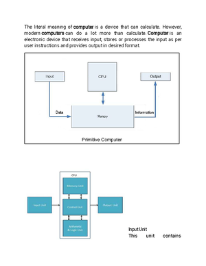 COA Notes For Revision - Title: Computer Organization and Architecture ...