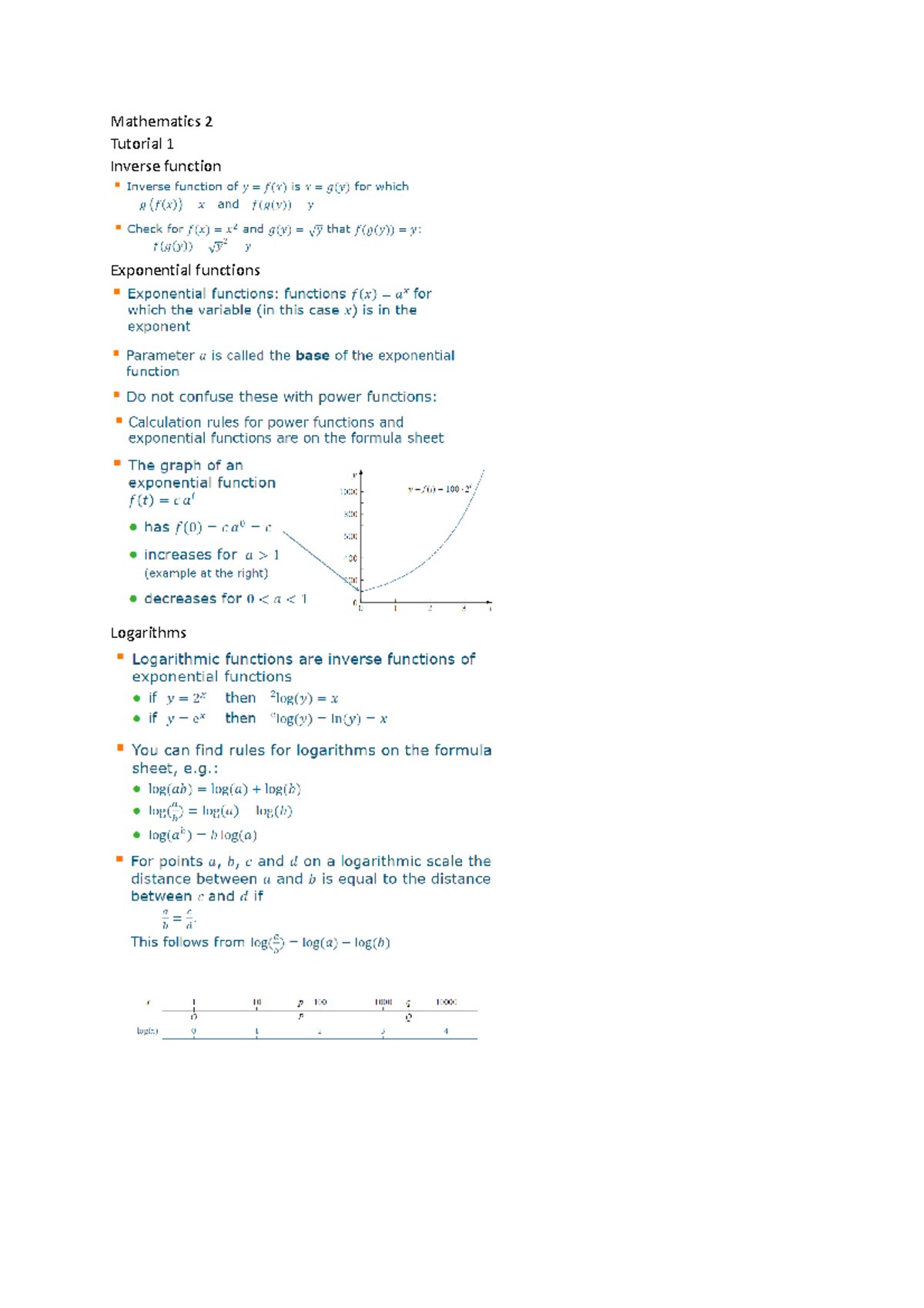 Sam math 2 - tutorial 1 t/m tutorial 9 - Mathematics 2 Tutorial 1 ...
