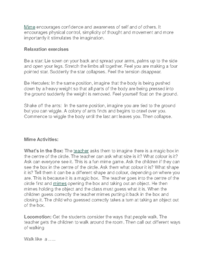 History of Mime - History of Mime How was mime used in primitive times ...