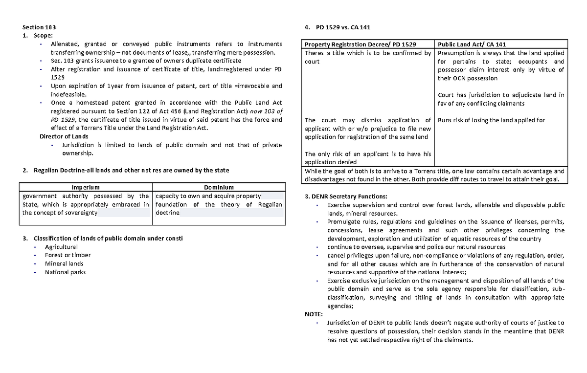 429995856 Sec 103 Registration of Patents - **Section 103 Scope ...